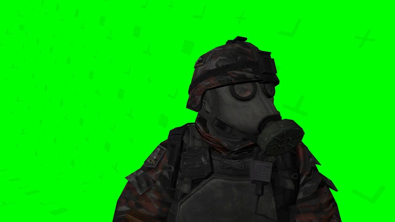 MW2 Russian Soldier Closeup - GreenScreen Pro's HD - YouTube