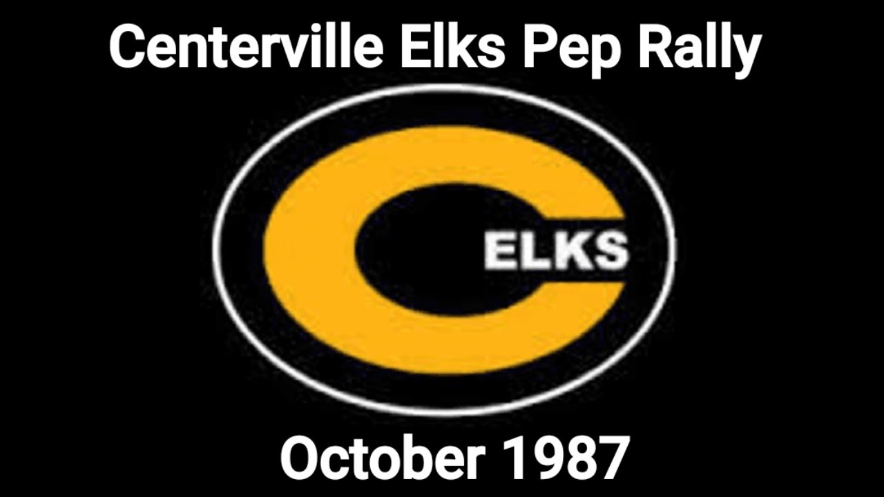 Centerville Elks Pep Rally October 1987 - YouTube