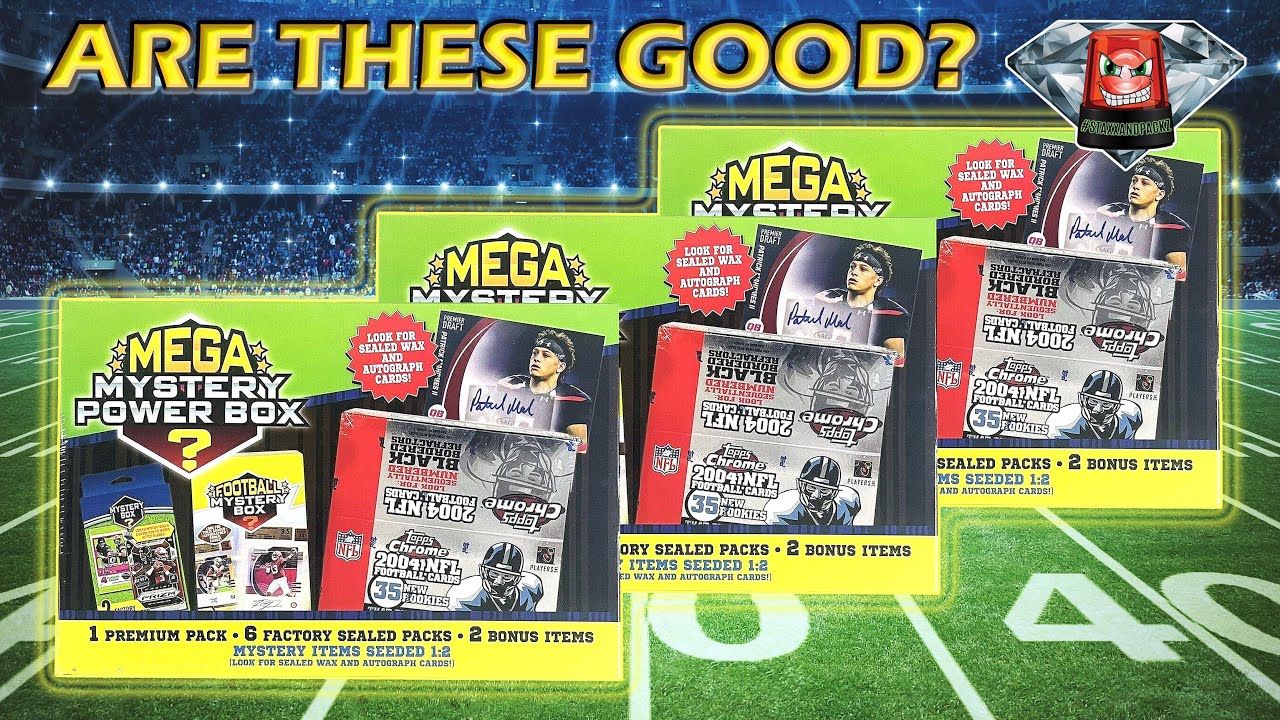 Unboxing the Ultimate Football Power Surge! 2023 Mega Mystery Boxes ...
