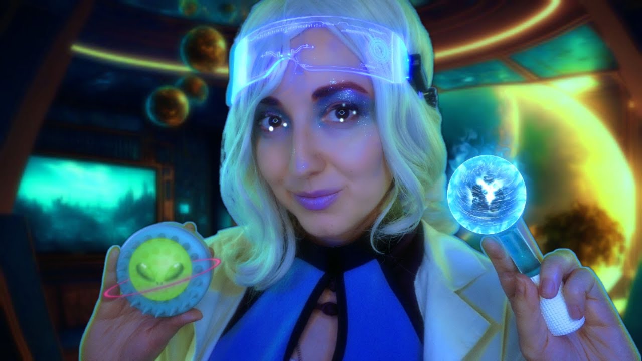 Alien ASMR | Spa Treatment for Your Highness👽👑 Spaceship Ambience Sci ...