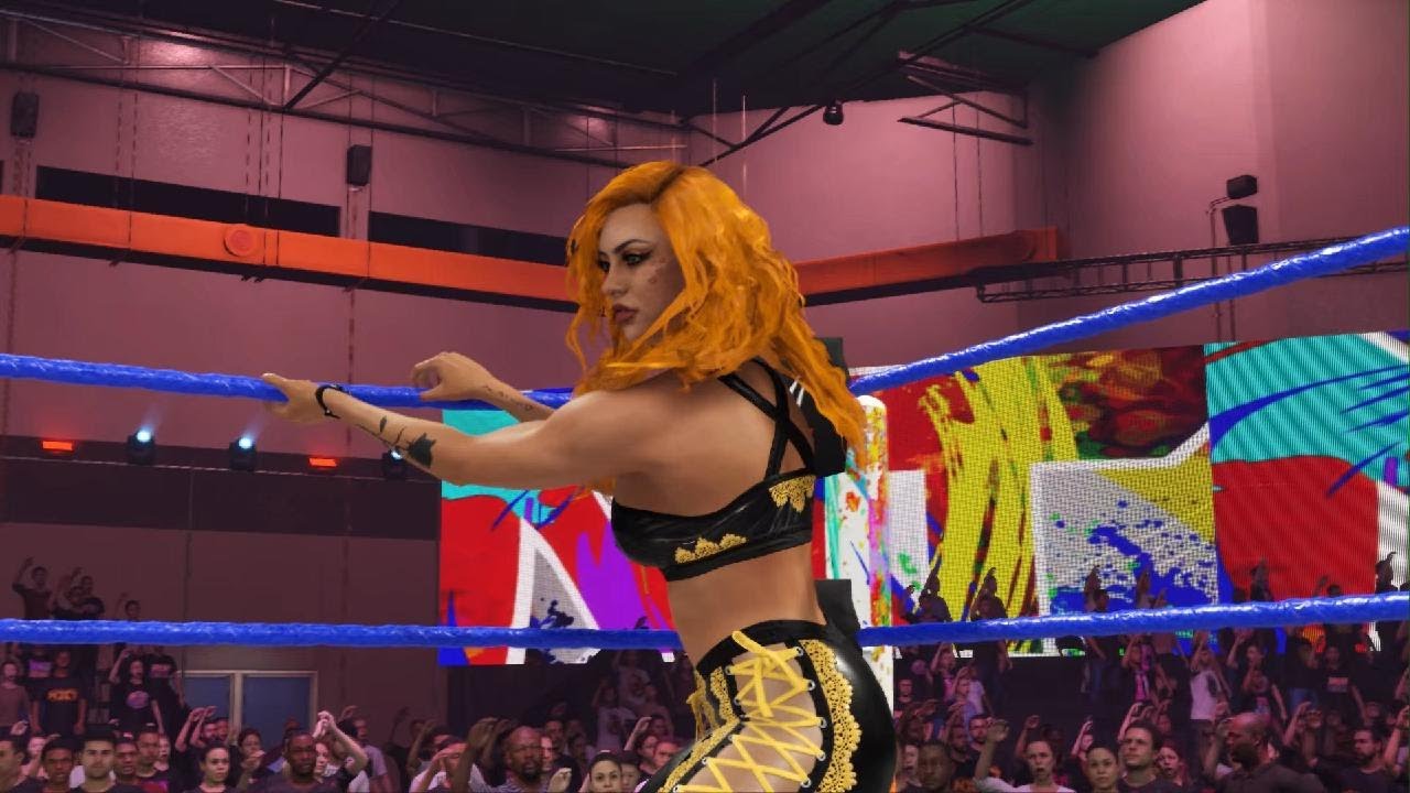 WWE 2K24 - Cora Jade VS Gigi Dolan - YouTube