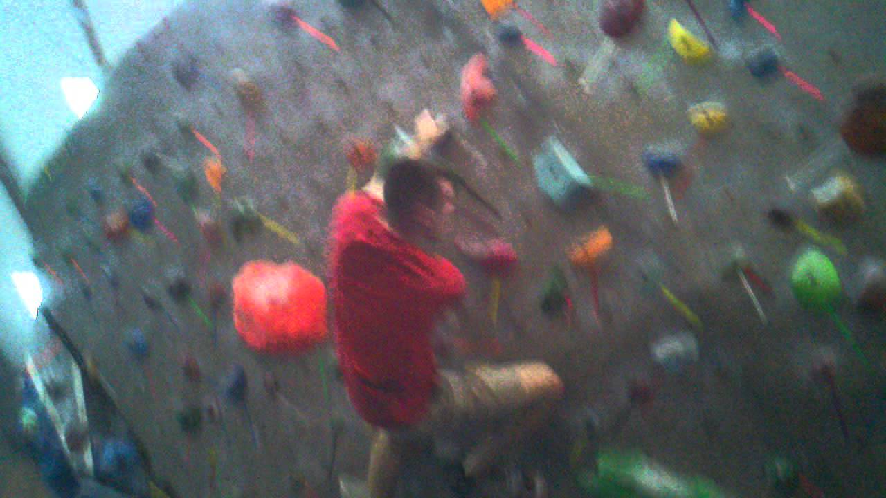 Crazy climbing move! - YouTube