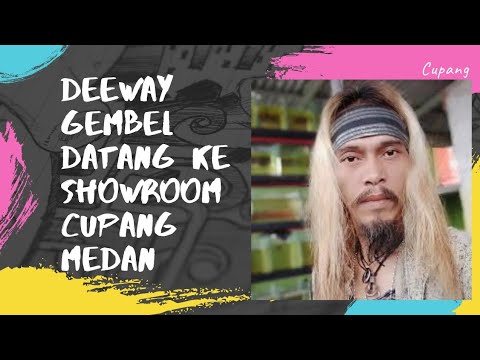 DEEWAY GEMBEL/datang ke SHOWROOM CUPANG MEDAN - YouTube
