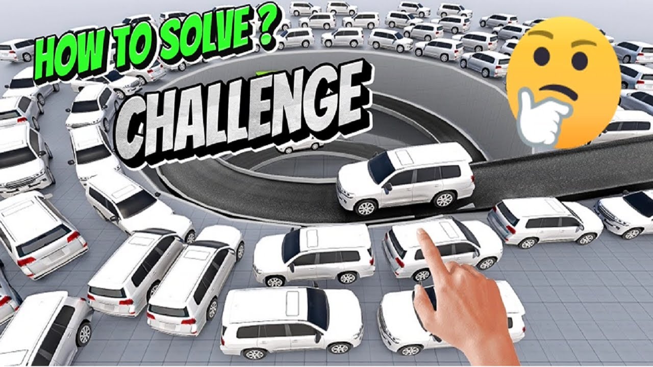 How to solve🤔Parking Jam 3D Challenge |Driving Games| Car Parking Games ...