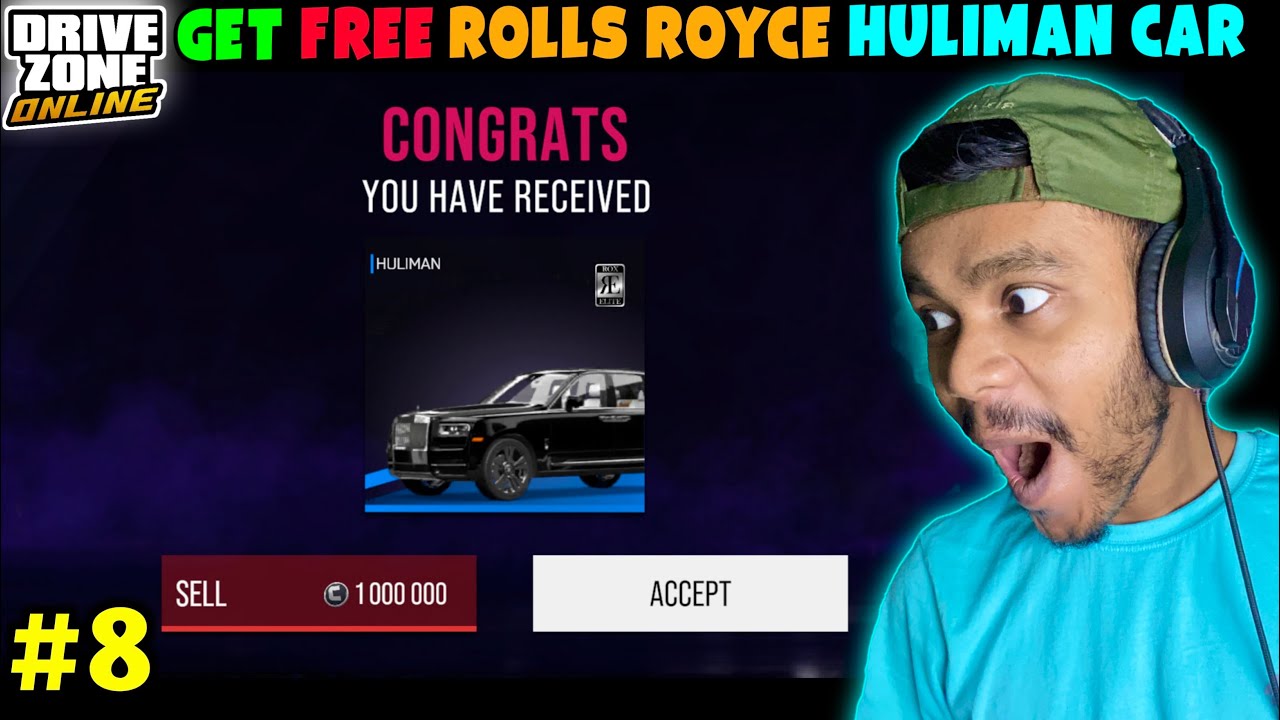 😍 Get Free Rolls Royce Huliman Car 🔥 $ 40,0000000 || Drive Zone Online Gameplay - YouTube