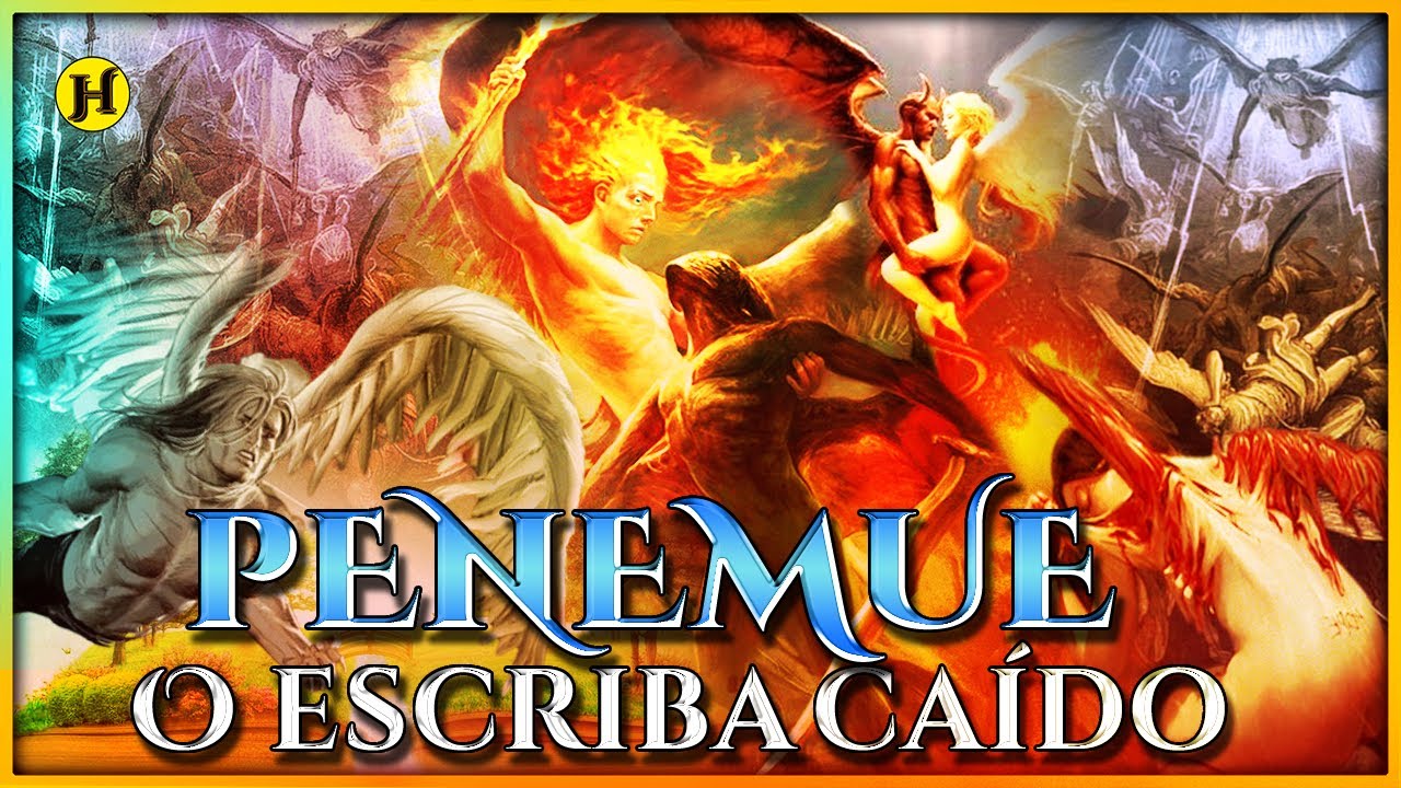 🔴 PENEMUE O ANJO CAÍDO - O ANJO DA PALAVRA E DA ESCRITA [anjos e ...