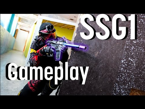 NEW SSG1 AIRSOFT GUN WITH (GAME PLAY) - YouTube