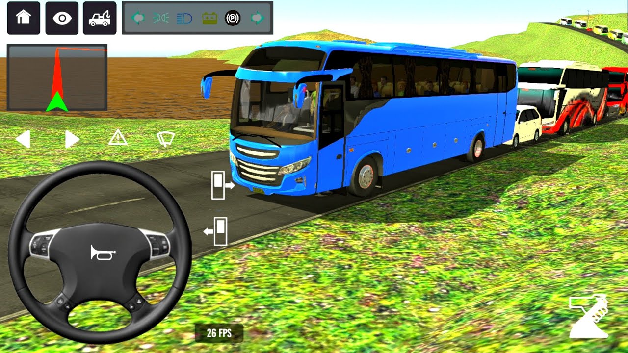 🤫🔥 BUS SIMULATOR INDONESIA ll euro coach bus simulator indonesia ll new ...