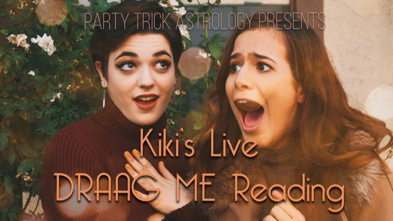 Kiki's Live DRAAG ME! Reading - YouTube