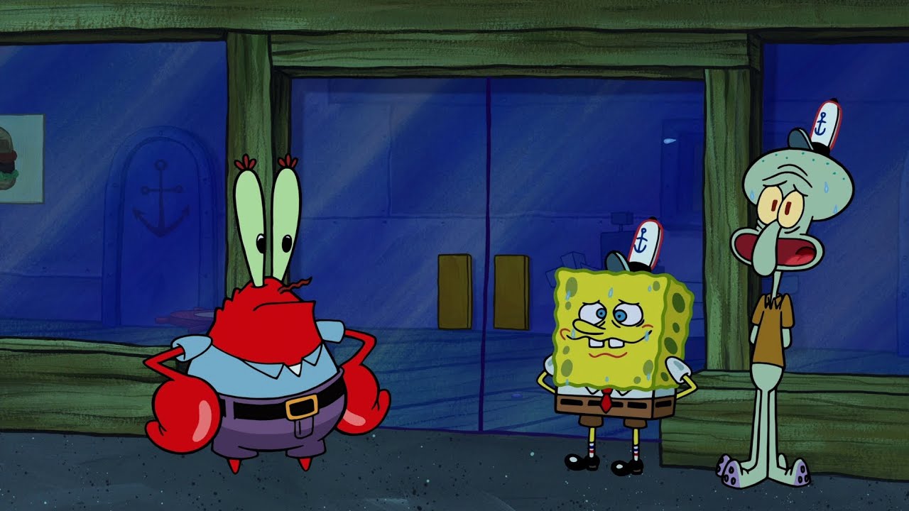 SpongeBob Music Tip Toe Jig - YouTube