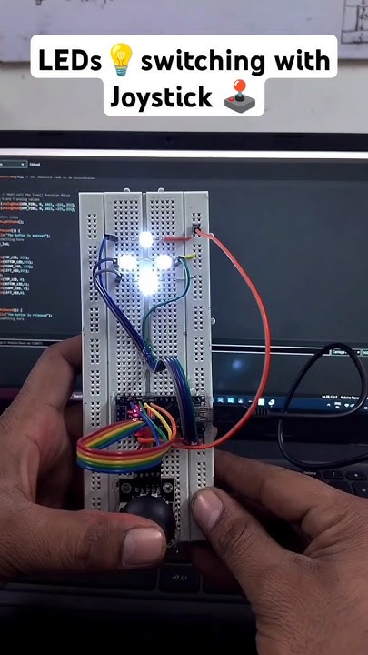 LED control using Joystick 🕹️and Arduino Nano #arduino #shorts - YouTube