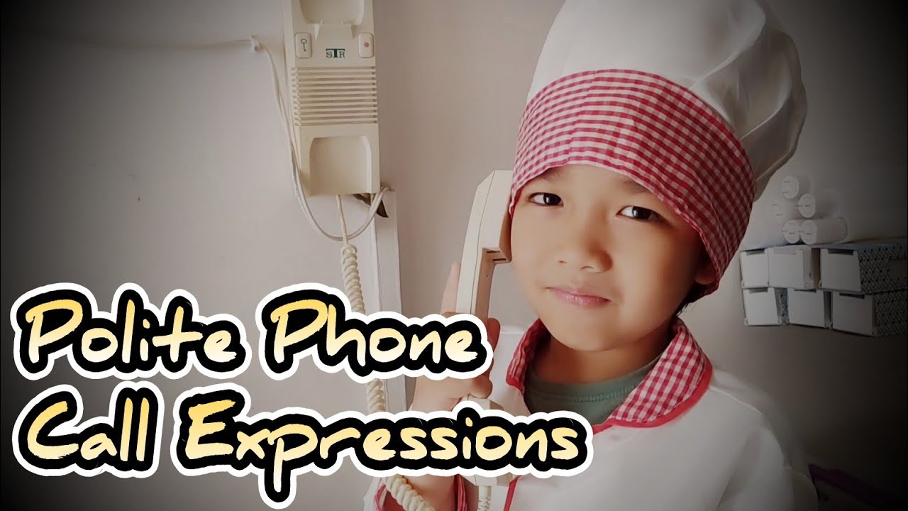 Making Polite Phone Calls - Kids - YouTube