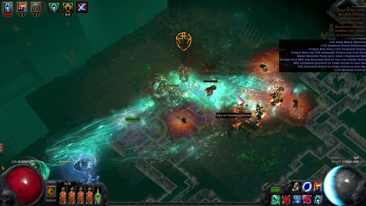 PoE 2.5 - Hydra Map - YouTube