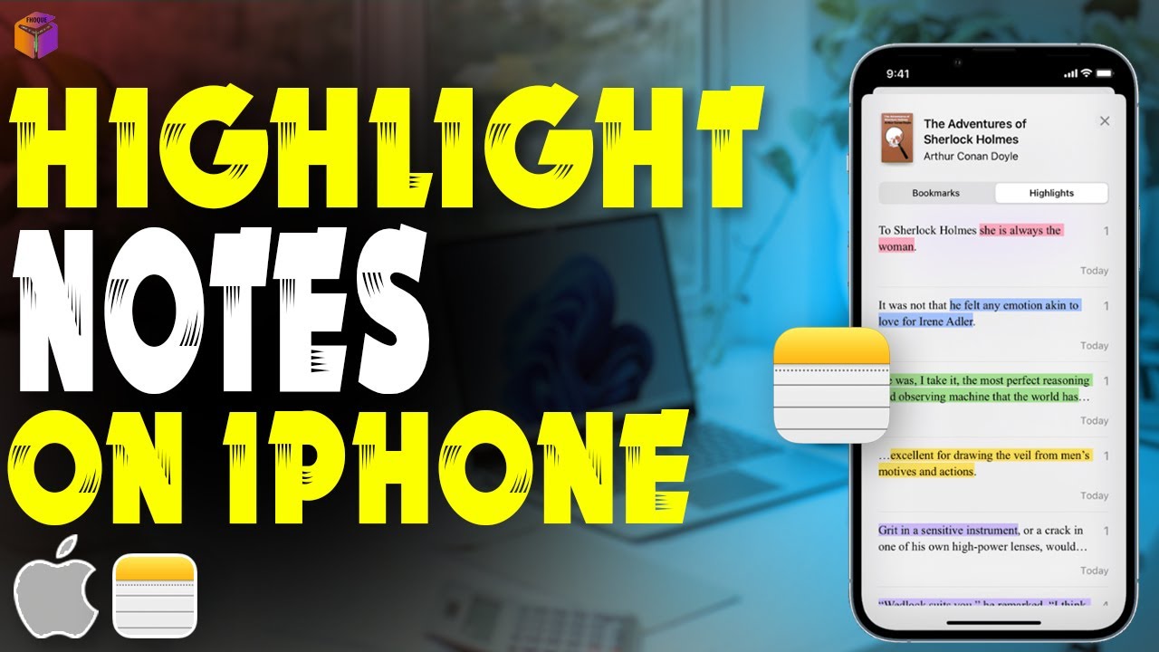 how to highlight notes on iPhone 2023 | F HOQUE | - YouTube