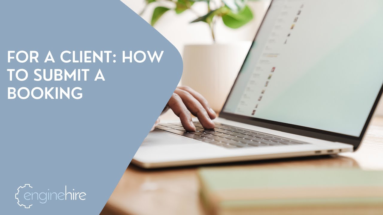 For a Client: How to submit a booking - YouTube