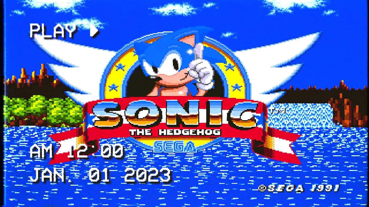 Green Hill Zone {Slowed + Reverb} | Sonic The Hedgehog (1991) - YouTube