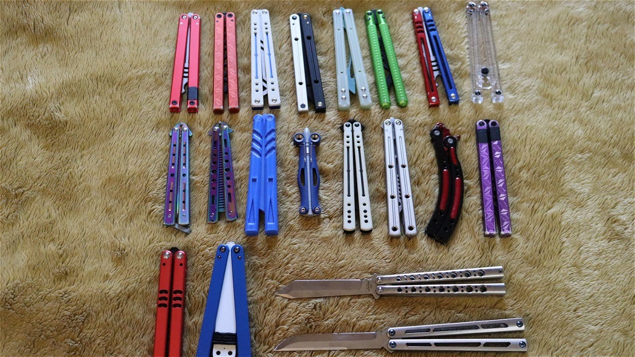 My Entire Balisong Collection 2019-2022 #balisong #collection - YouTube