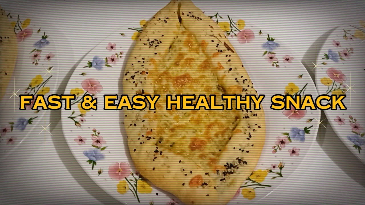 FAST & EASY HEALTHY SNACK + Quick & Easy Recipe - YouTube