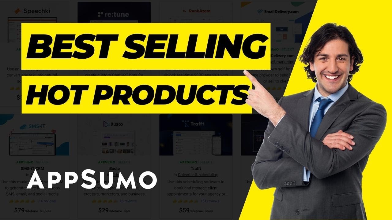 Top 15 Best Selling Hot Products This Week On Appsumo - YouTube