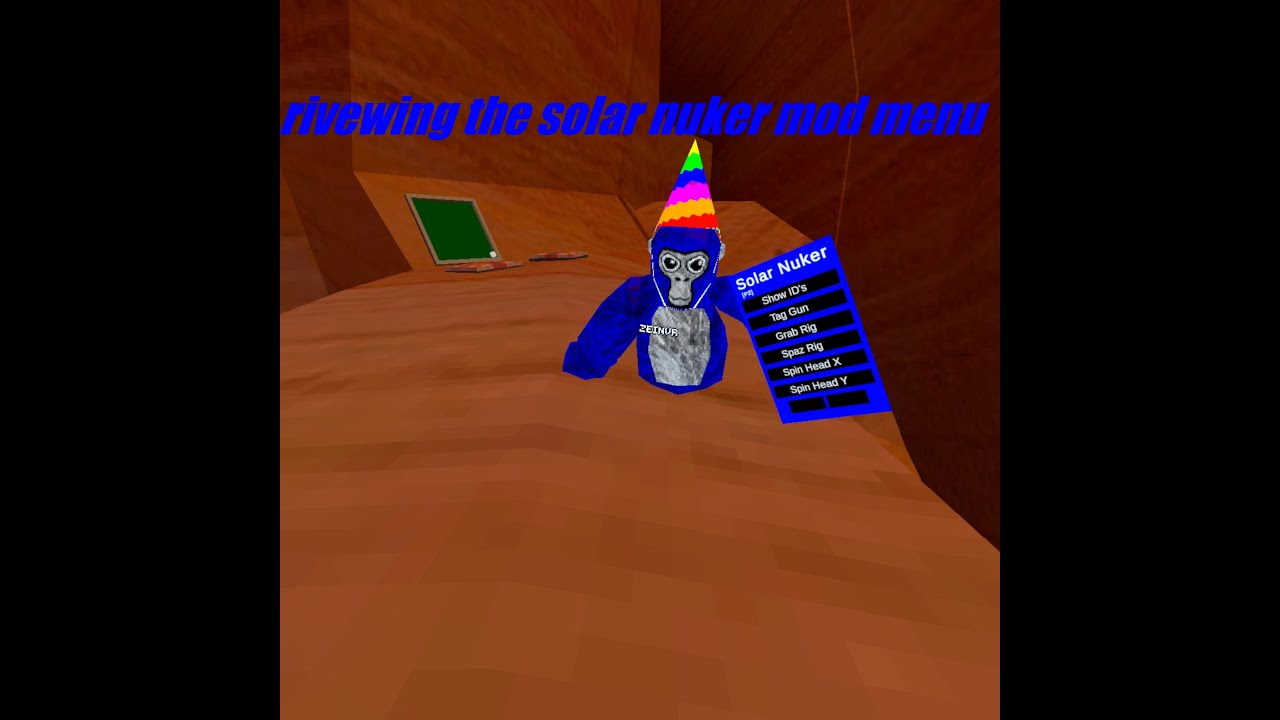 THE MOST OP GORILLA TAG MOD MENU IS HERE - YouTube