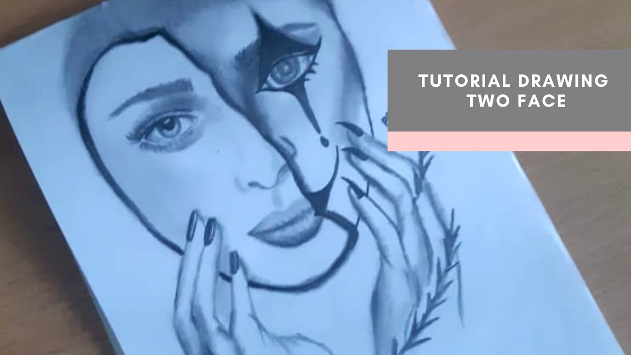 Two Face Drawing Easy