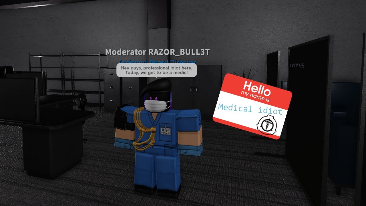 SCP RP Medic On Site - YouTube