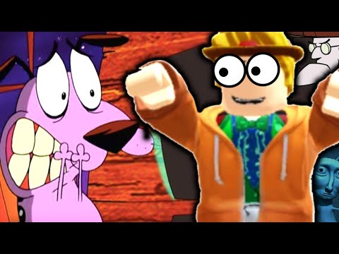 COURAGE THE GAMING DOG | Roblox Fun Games walkthrough - YouTube