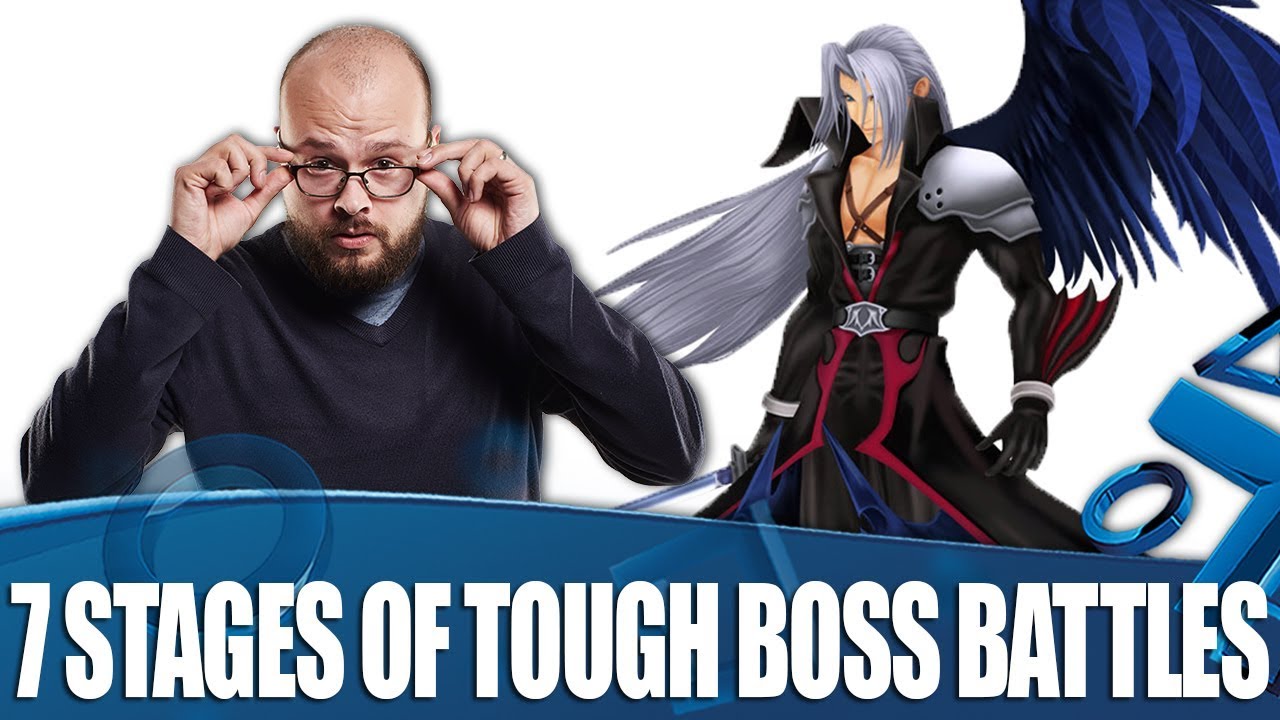 7 Stages Everyone Goes Through During Tough Boss Battles - YouTube