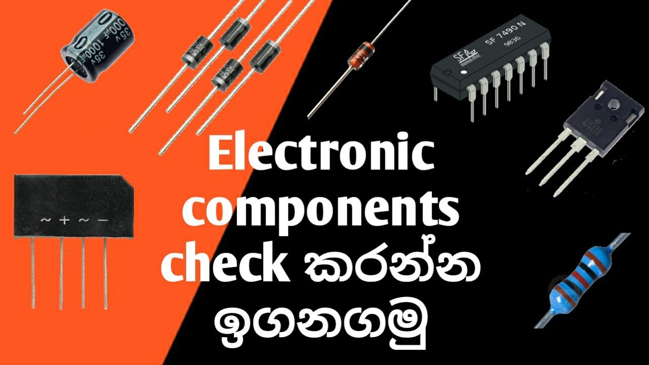 How To Check Basic Electronic Components part 1 Electronic Repair how-to-check-basic-electronic-components-part-1-electronic-repair