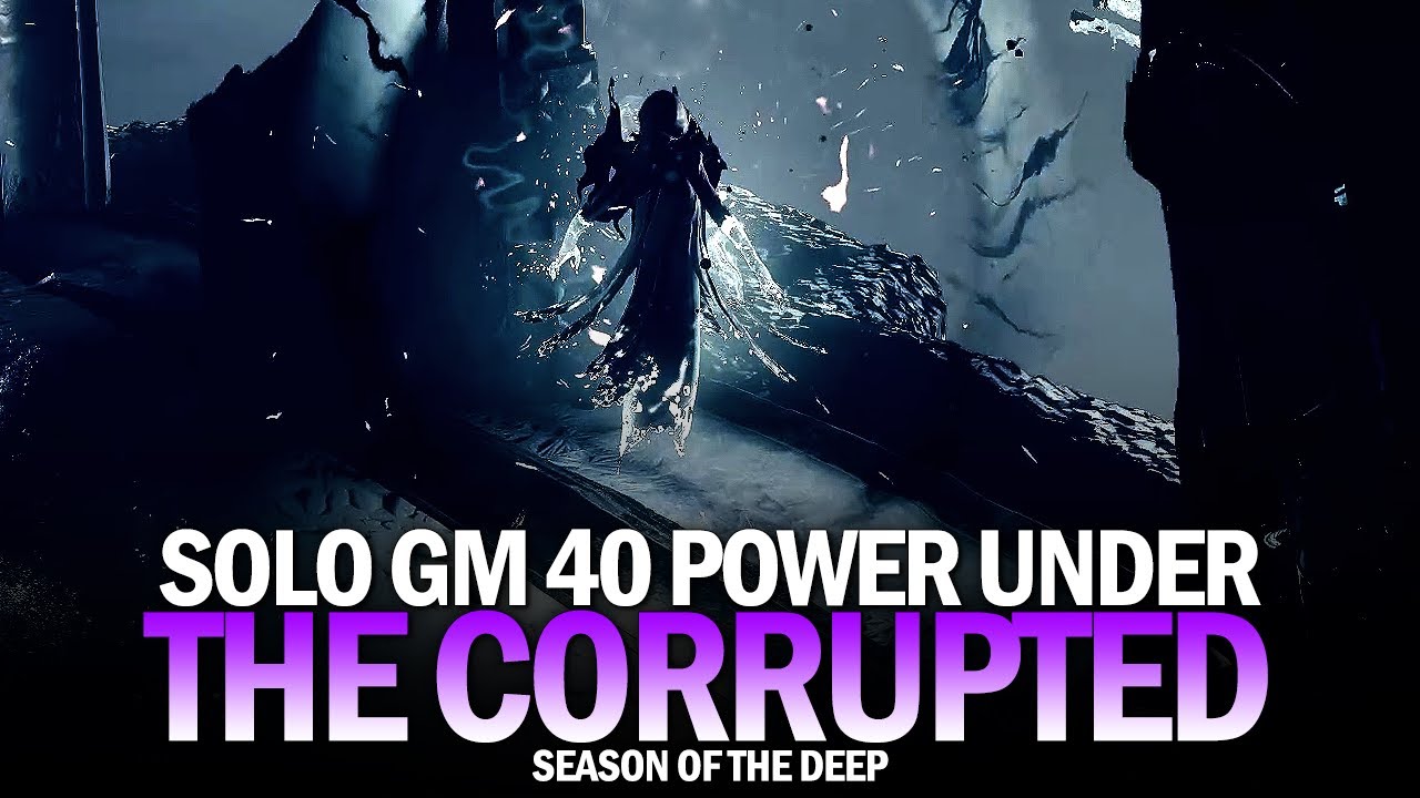 Solo Grandmaster Nightfall -40 Power Under - The Corrupted [Destiny 2 ...