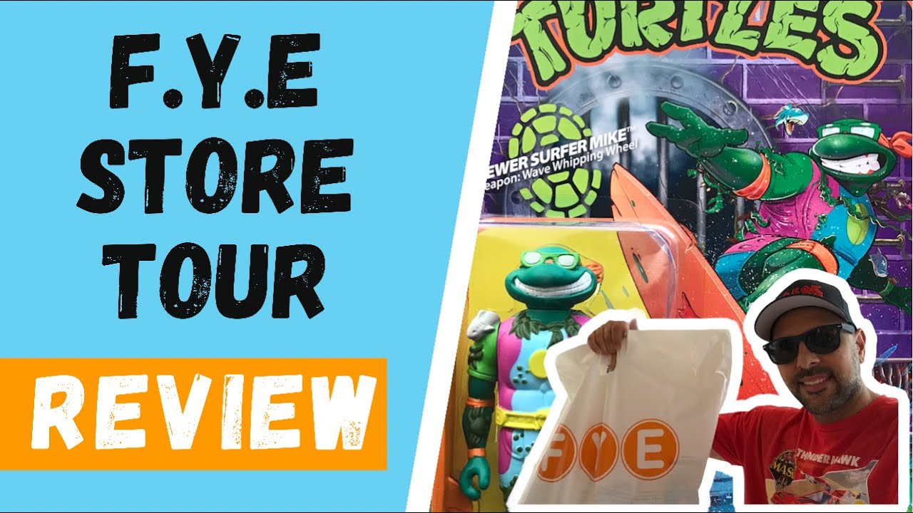 FYE Store First Time Tour & Review - Carlsbad California - YouTube