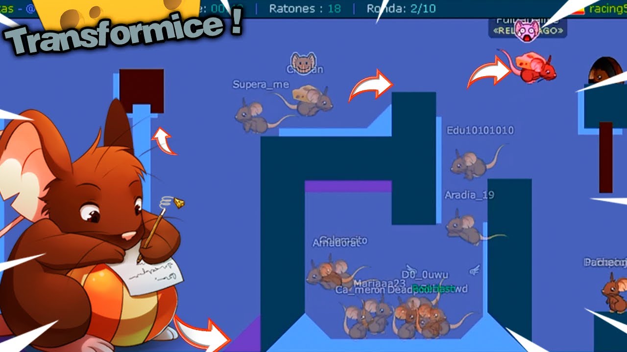 Transformice - FIRST PRO'S | SERVER ESPANHOL [#122] ‹ Fuibanalive › - YouTube