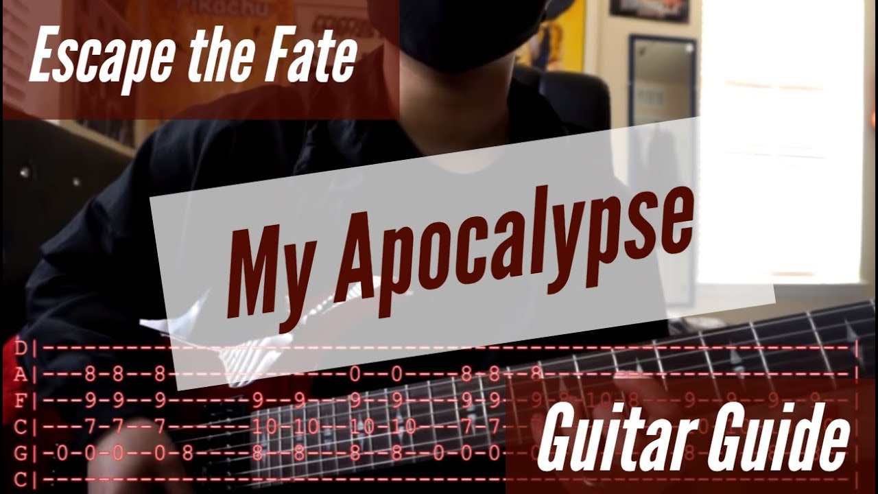Escape the Fate - My Apocalypse Guitar Guide - YouTube