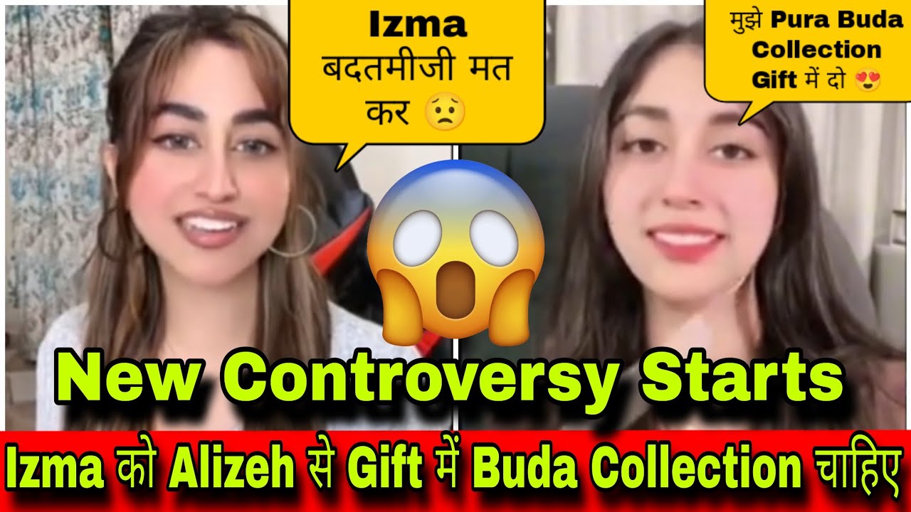 🛑Alizeh से Gift में Pura Buda Collection चाहिए😳| New Controversy Begins ...