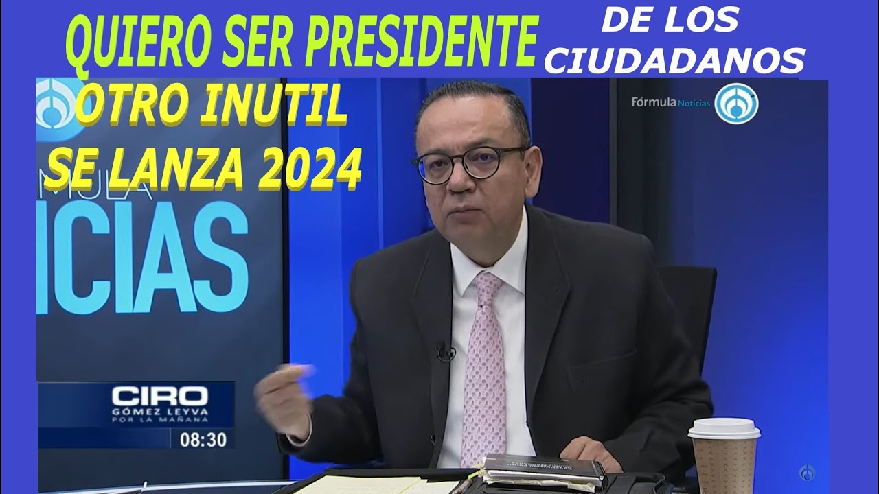 Otro Inútil!!! Se Lanza de Candidato Presidencial Vergüenza les Debería ...