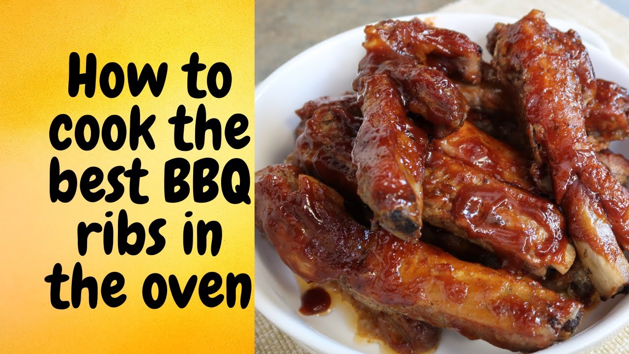 How To Cook The Best BBQ Ribs In The Oven - YouTube