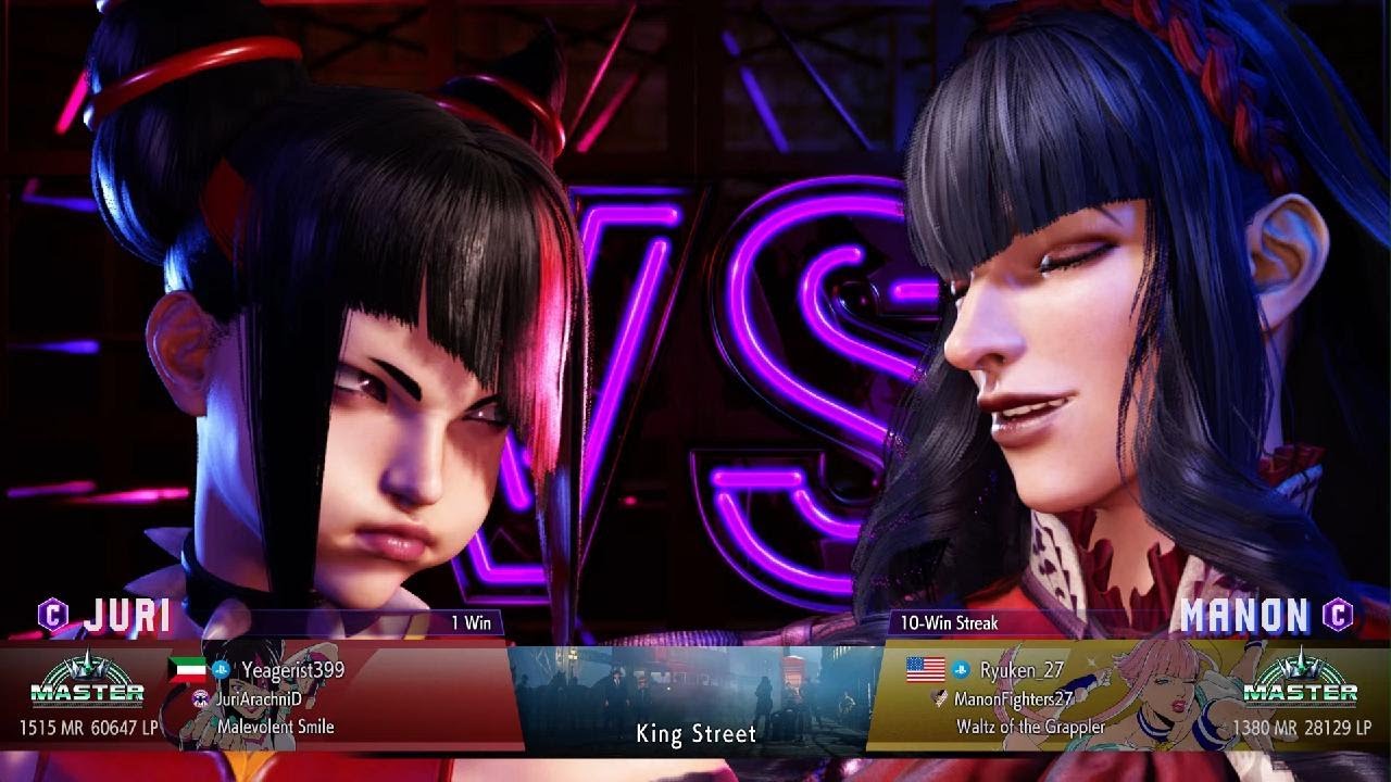 This Juri, Took My Win Streak. lol. Casual Matches. (Manon Vs Juri ...