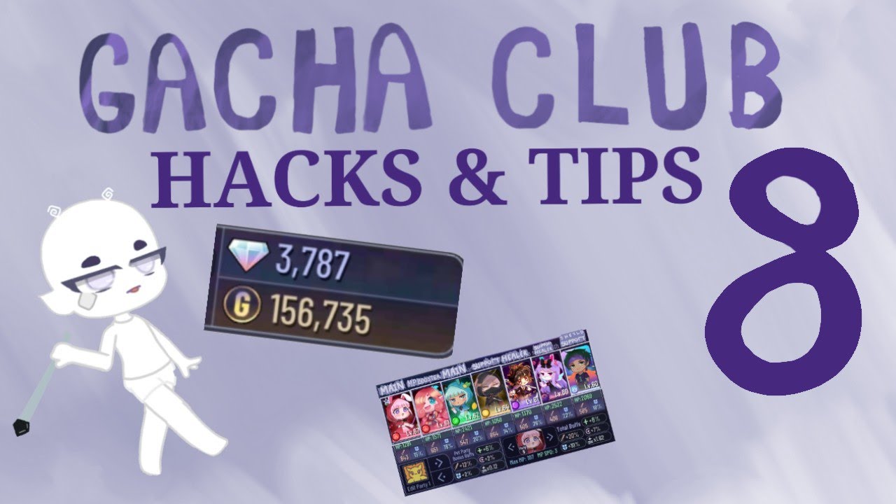 8 Gacha Club Hacks & Tips + Tutorial ☆w☆ - YouTube