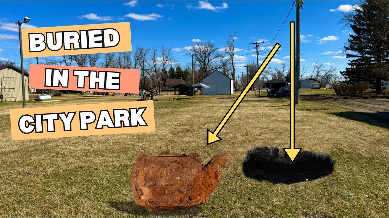 The find of a lifetime was uncovered while exploring sunken ground in a ...