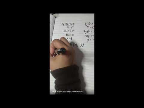 ADDITIONAL MATHEMATICS FORM 4 : CHAPTER 7 ( COORDINATE GEOMETRY) - YouTube