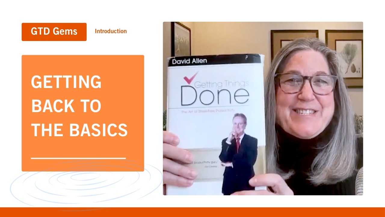 Returning to the GTD Books | GTD Gems - YouTube