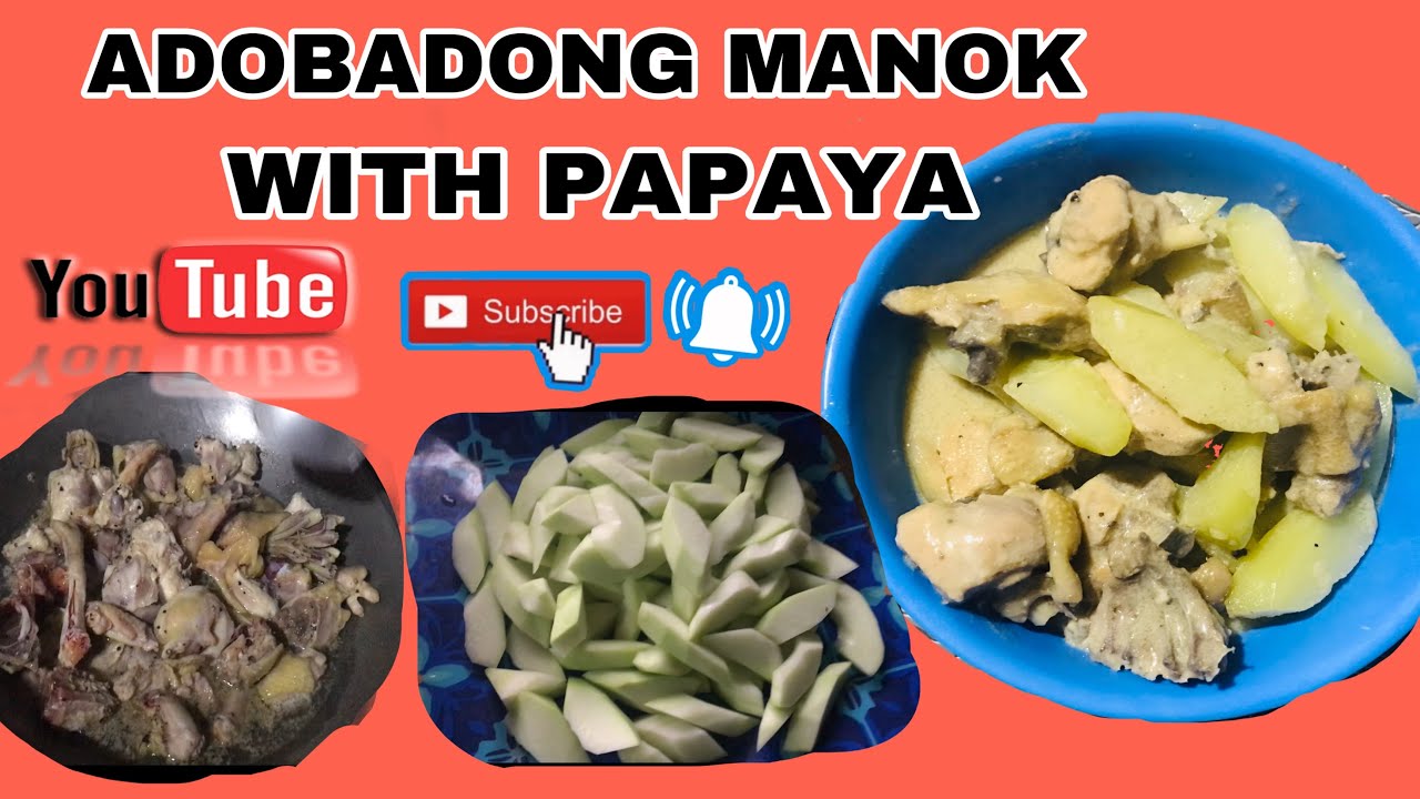 HOW TO COOK ADOBADONG MANOK #manok #like - YouTube