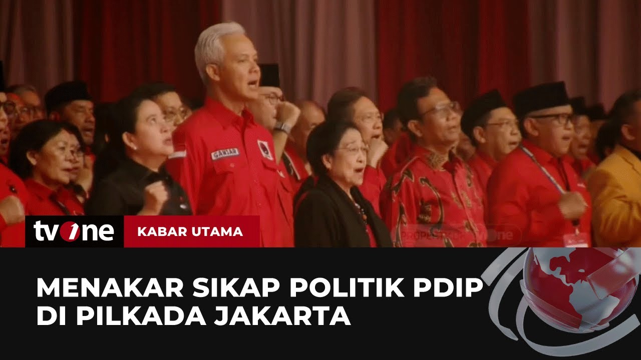 12 Partai Ikut KIM, PDIP Ditinggal Sendirian? | Kabar Utama tvOne - YouTube