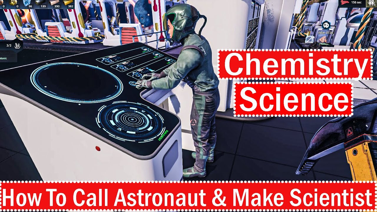 Astro Colony How To Call Astronaut & Make Scientist (Research Chemistry ...