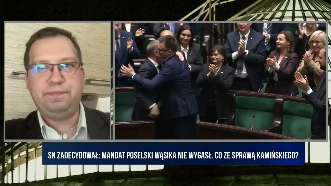 SN zadecydował: Mandat poselski Wąsika nie wygasł. Co ze sprawą Kamińskiego? | W Punkt - YouTube