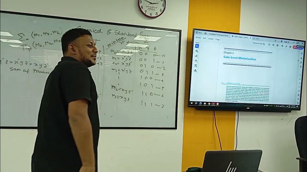 Digital Logic Design | Lecture- 09 | CSE | RBS | University of Scholars - YouTube