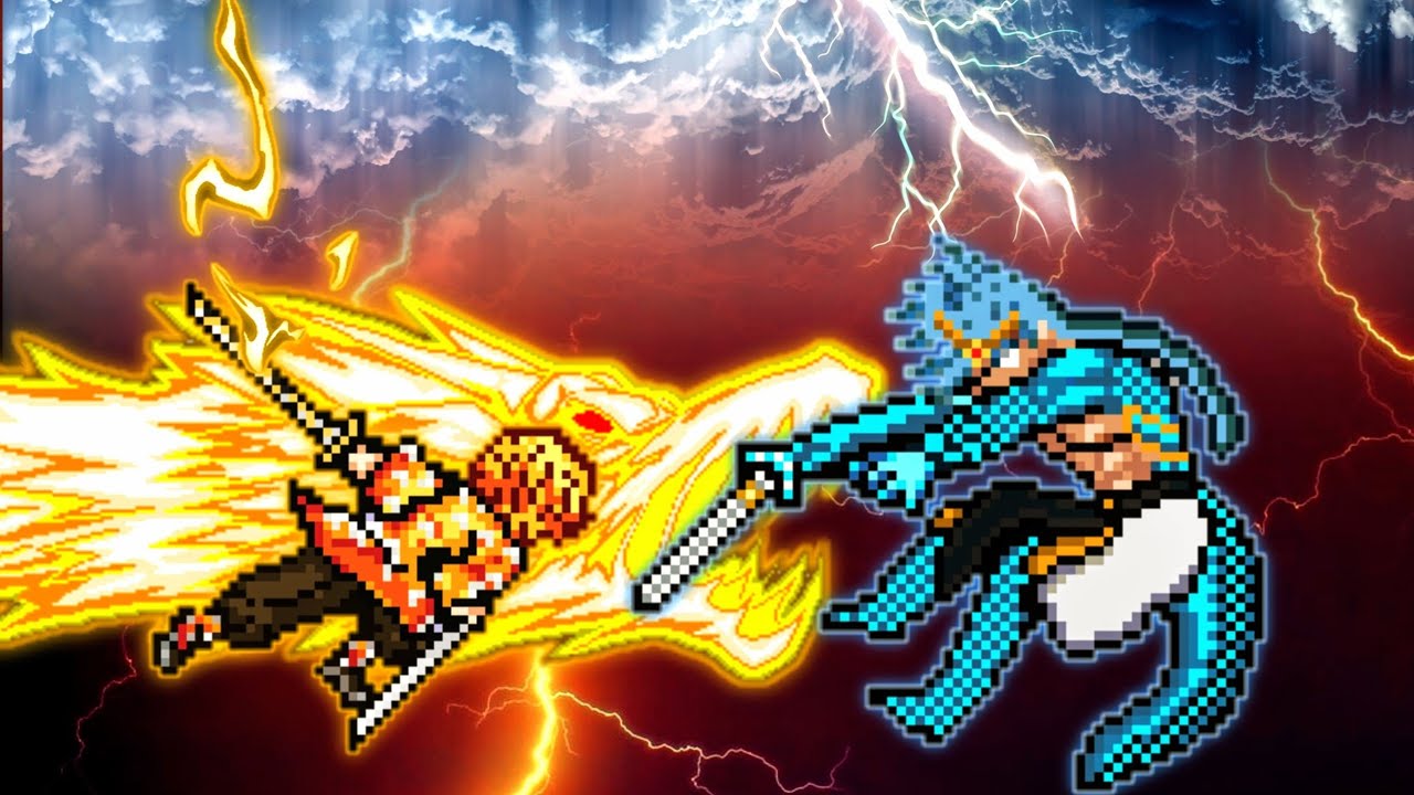 OMG 😱 | Zenitsu Chaos OP VS Sinbad V4 OP(All Form) in Jump Force Mugen ...