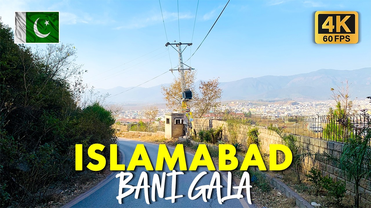 🇵🇰 Bani Gala Islamabad: Walking Tour of Market, Imran Khan Chowk, and ...