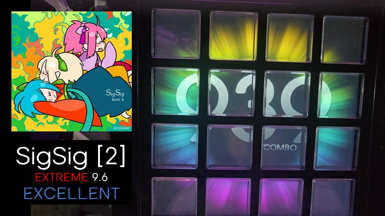 [jubeat btA] SigSig [2] EXT EXC - YouTube