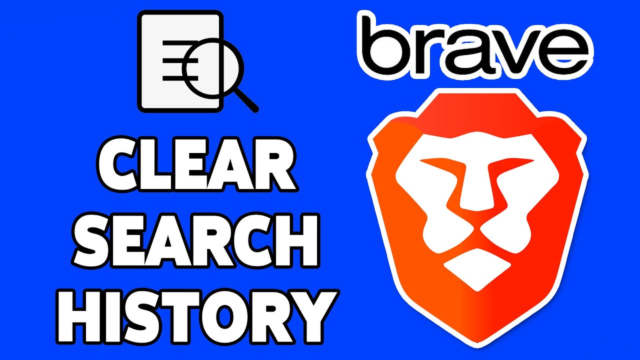 How To Clear Brave Search History 2024 | Brave Browser Browsing Data ...